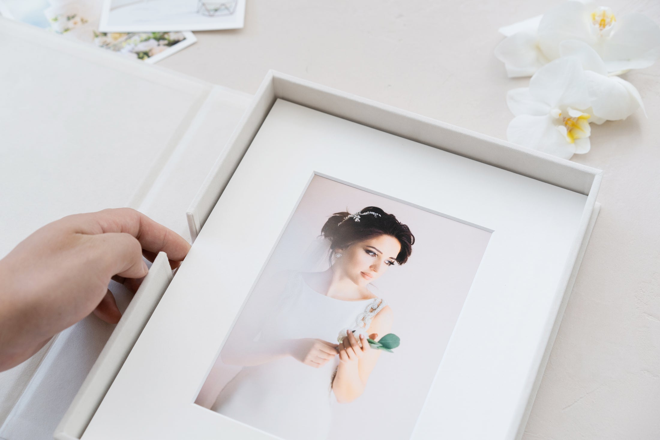 Luxury Packaging for Photographers | Foil Stamped Logo or Texts