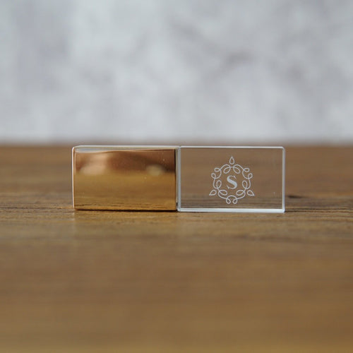 Custom USB Flash Drives for Photographers - Crystal USB